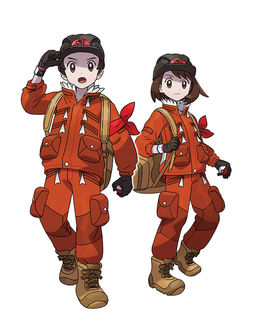 The cast of characters | Official Website | Pokémon Sword and Pokémon ...