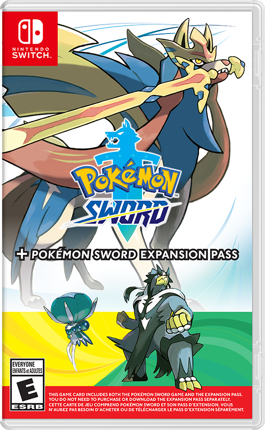 The Pokémon Sword + Pokémon Sword Expansion Pass and Pokémon Shield ...