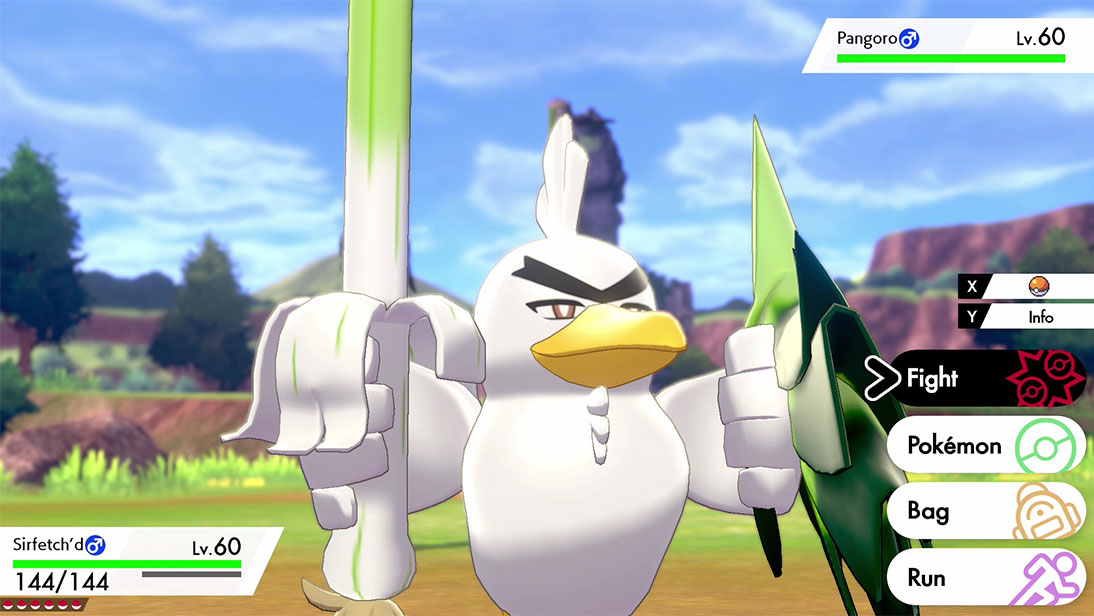 Sirfetch'd | Official Website | Pokémon Sword and Pokémon Shield