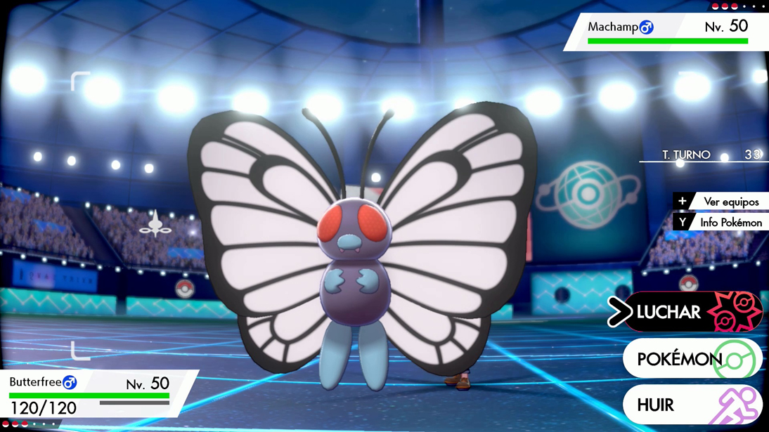 Butterfree Gigamax | Pokémon Espada y Pokémon Escudo