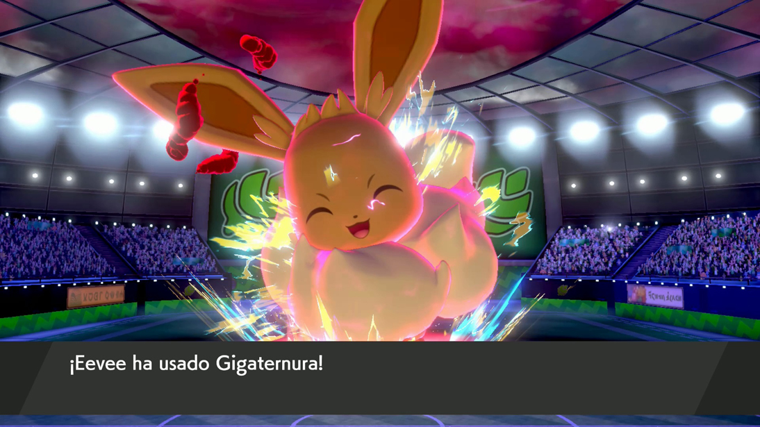 Eevee Gigamax | Pokémon Espada y Pokémon Escudo