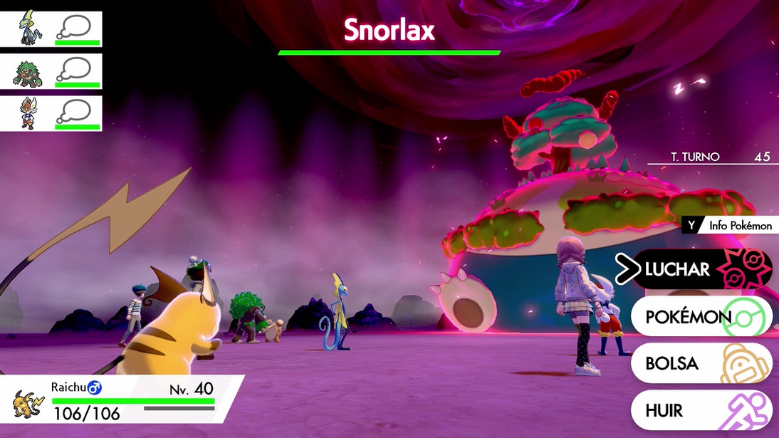 ¡Enfréntate a Snorlax Gigamax en Incursiones Dinamax! | Pokémon Espada ...