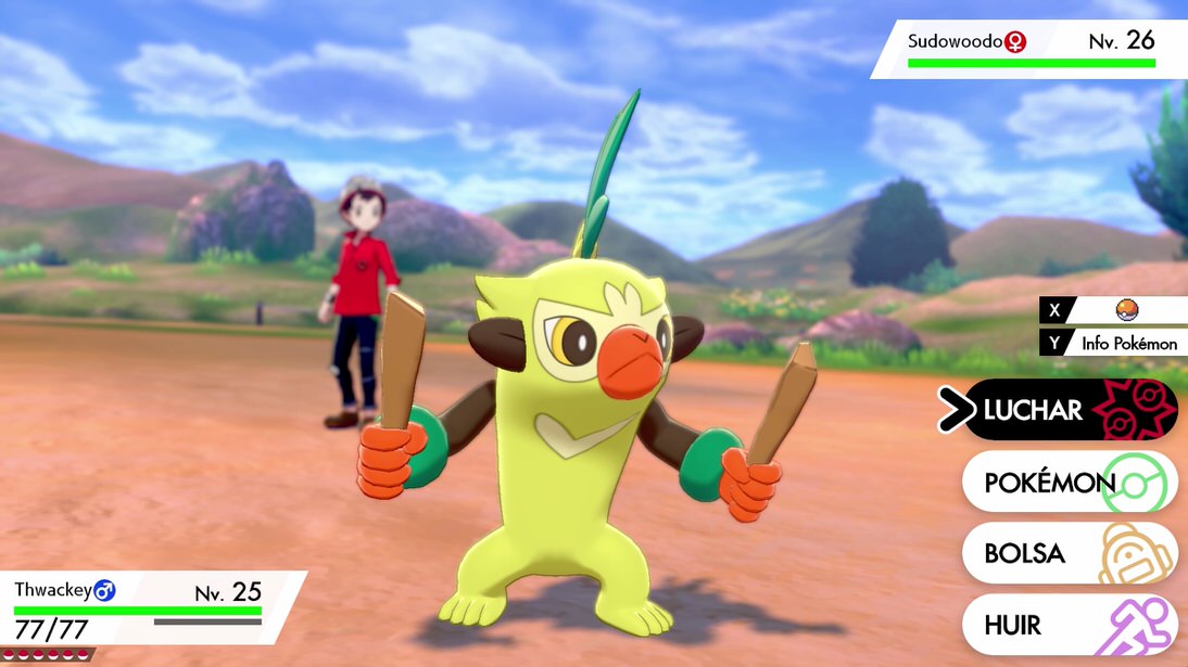 Thwackey | Pokémon Sword y Pokémon Shield