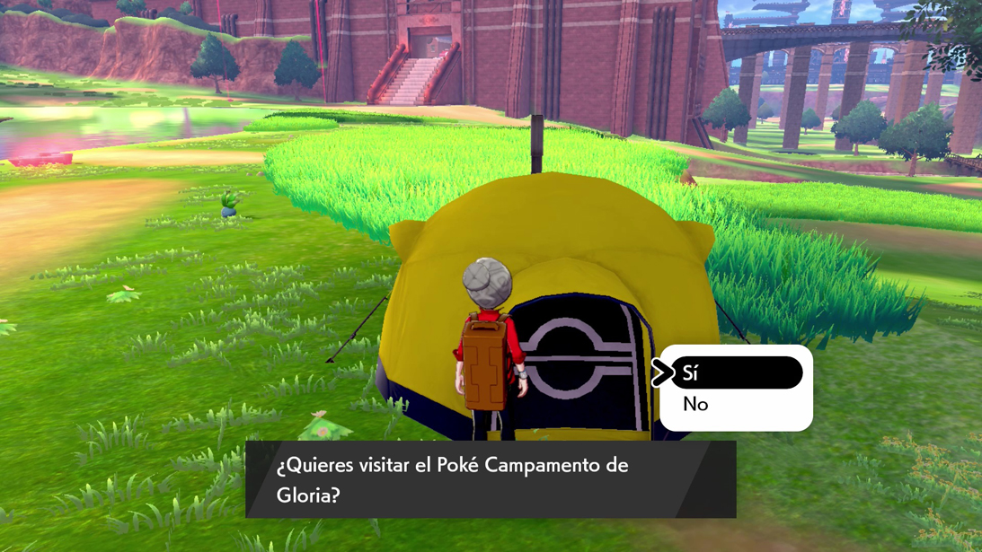 Juega con Pokémon en el Poké Campamento | Pokémon Sword y Pokémon Shield