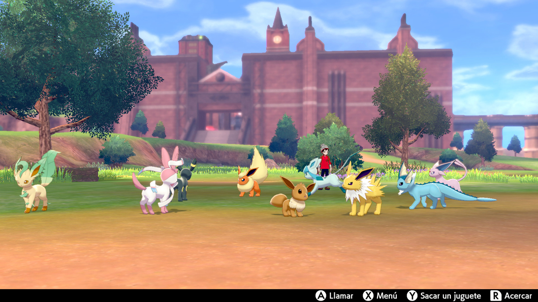 Juega con Pokémon en el Poké Campamento | Pokémon Sword y Pokémon Shield