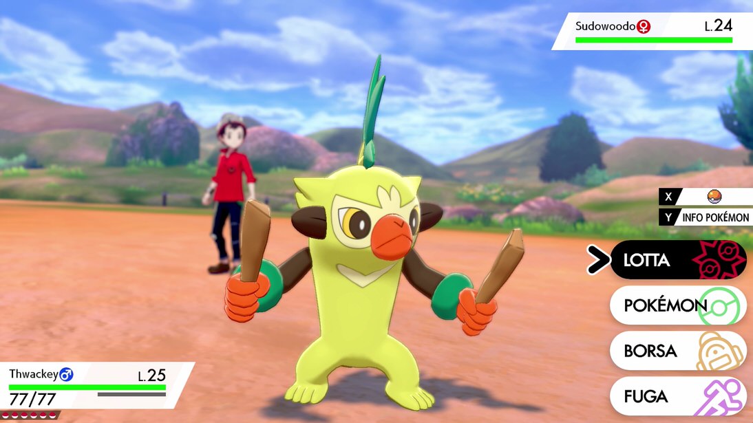 Thwackey | Sito ufficiale | Pokémon Spada e Pokémon Scudo